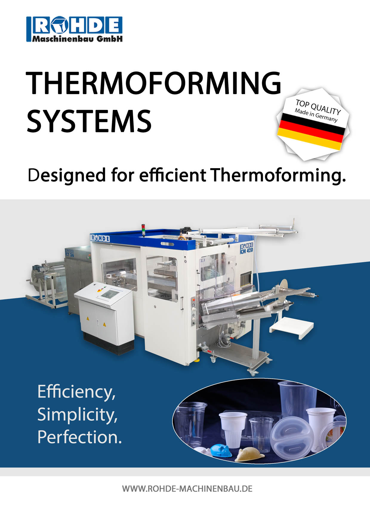 THERMOFORMING LINES – Rohde Thermoforming Systems